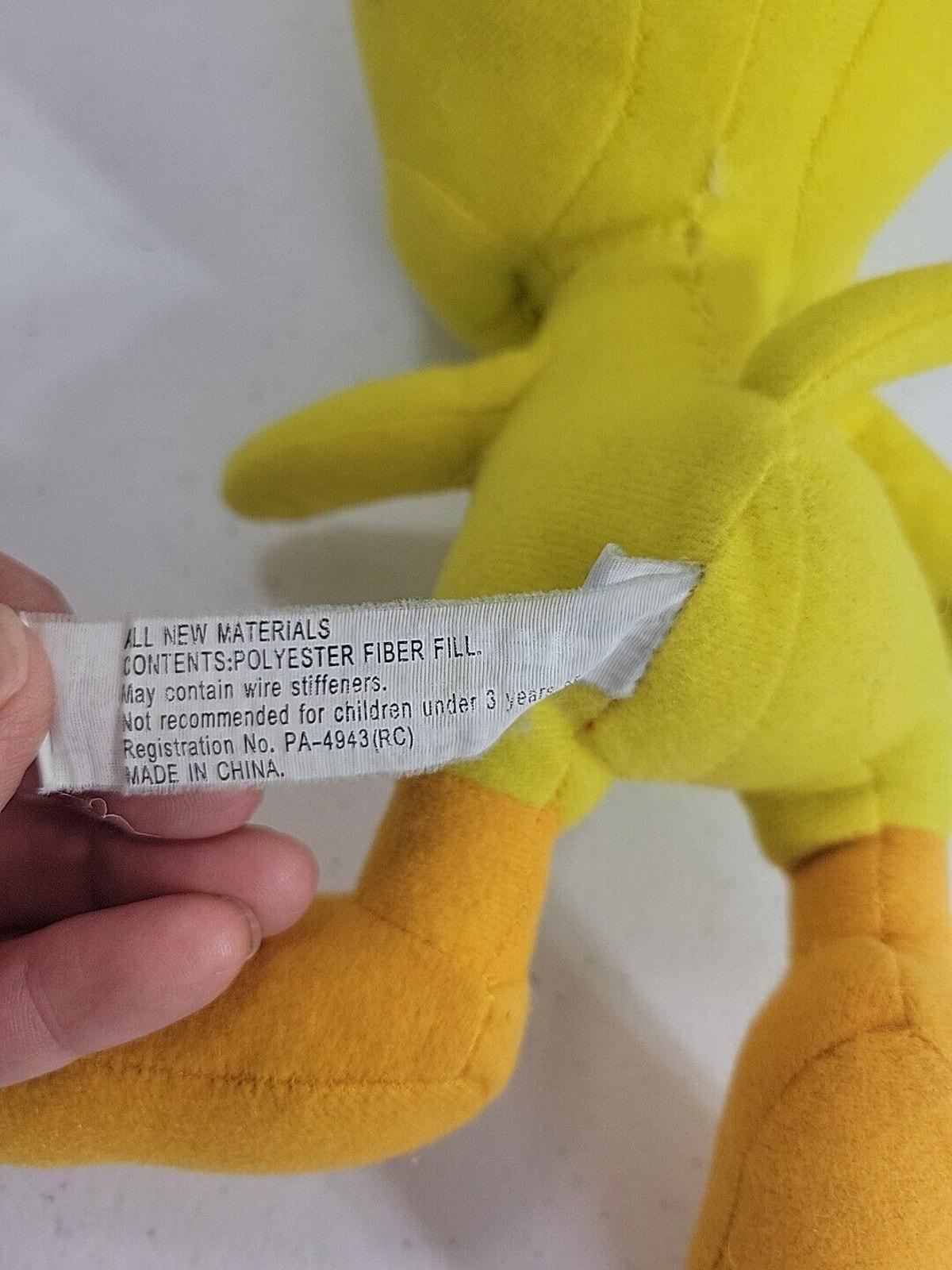 Play by Play Looney Tunes Tweety Bird Soft Cuddly Plush Stuffed Animal ...