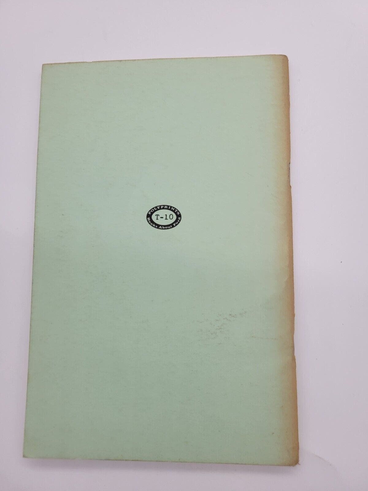 1928 Model T Ford Price List of Parts Authorized Reprint From Ford ...