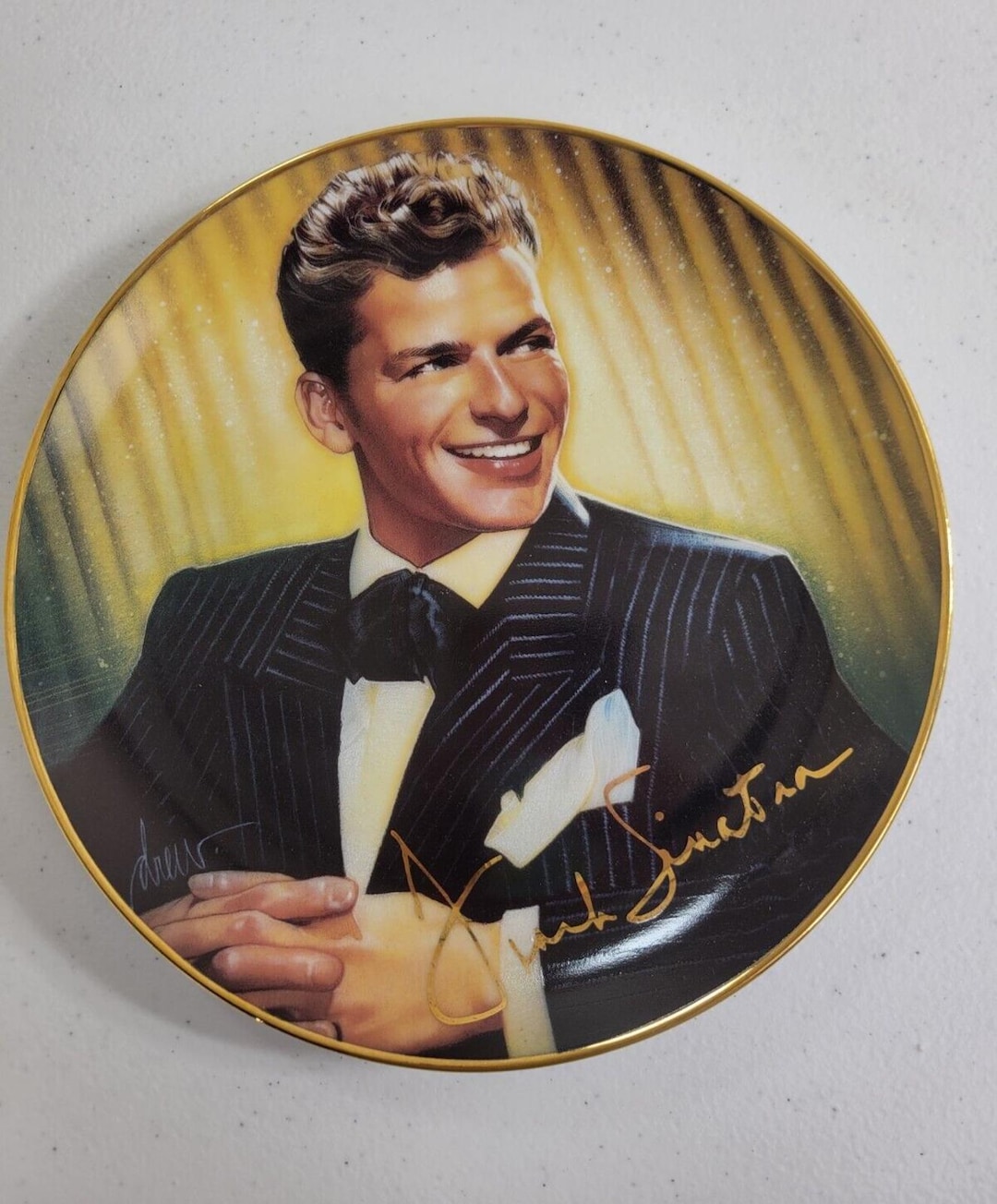 Franklin Mint Frank Sinatra All the Way Drew Collectible Limited Ed. Plate 8 - Etsy