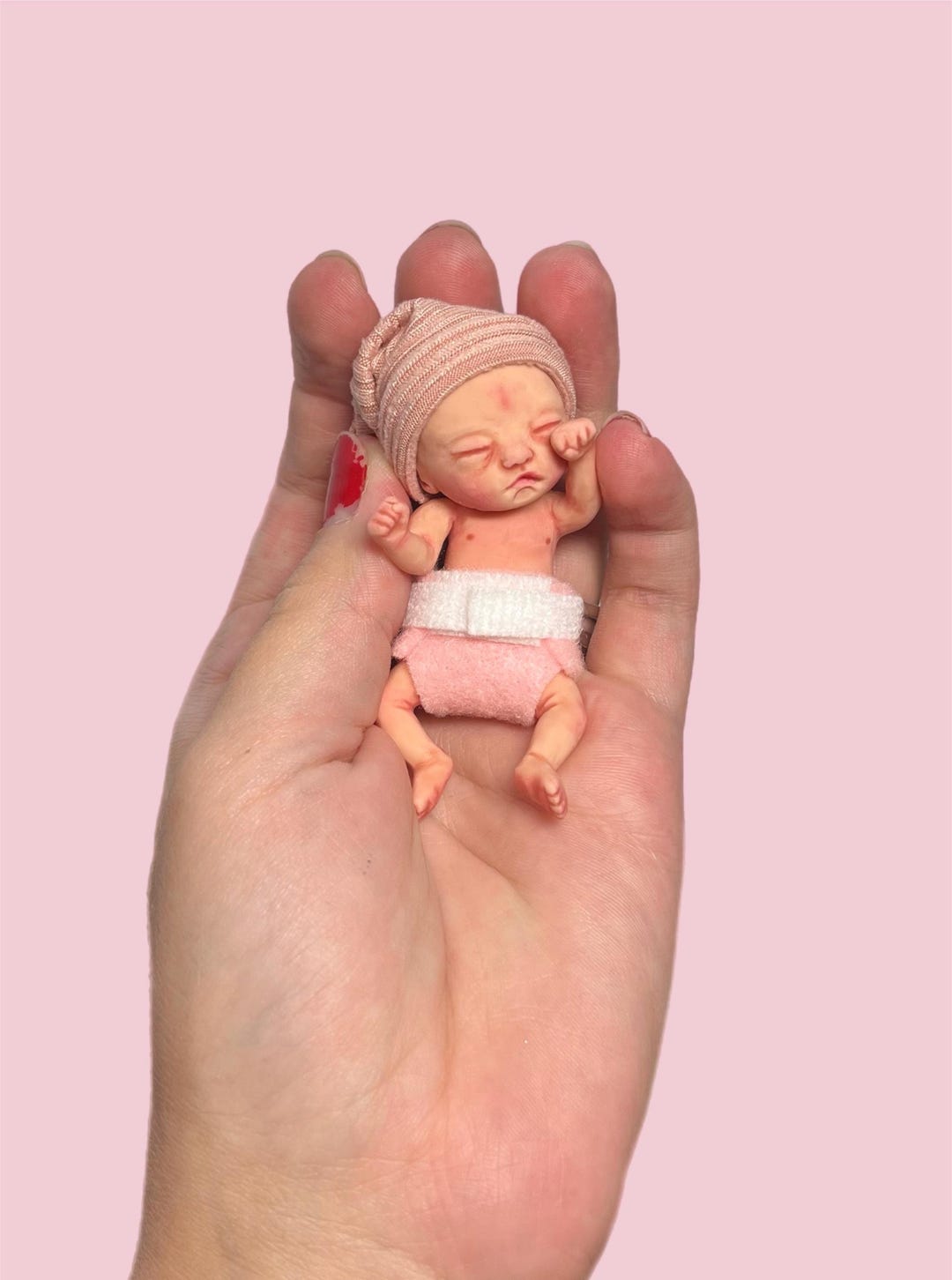 Silicone Micro-preemie Baby Girl Polly - Etsy