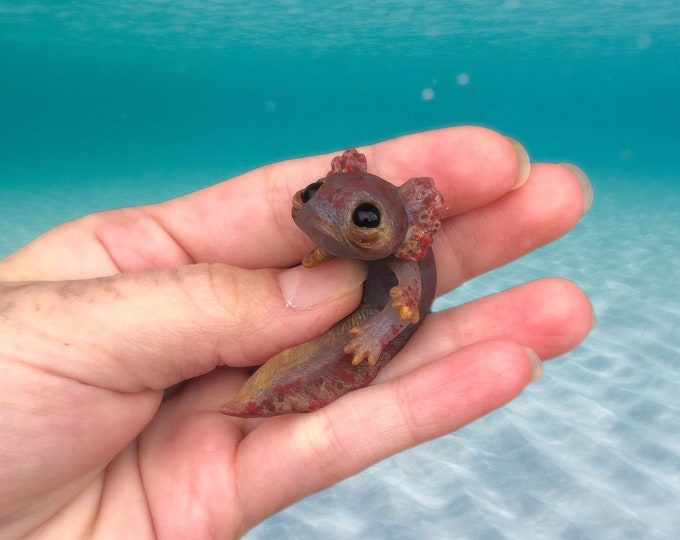 Silicone Axolotl Baby lottie extra Soft/translucent - Etsy