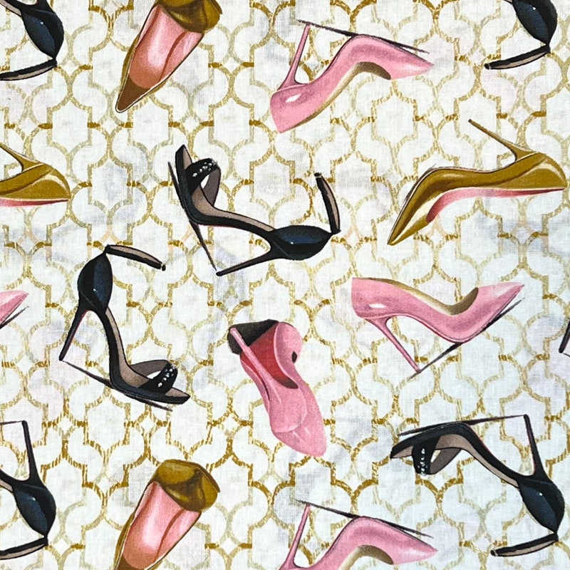 High Heels Fabric - Etsy