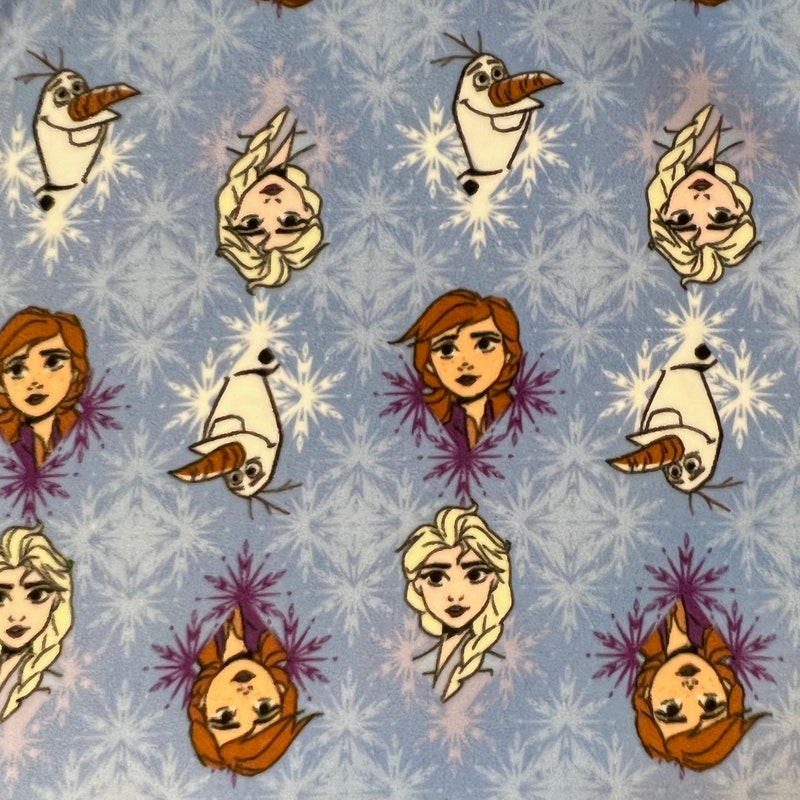 Frozen Fabric - Etsy