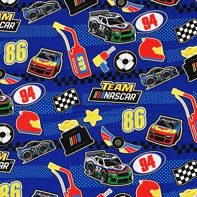Nascar Fabric - Etsy