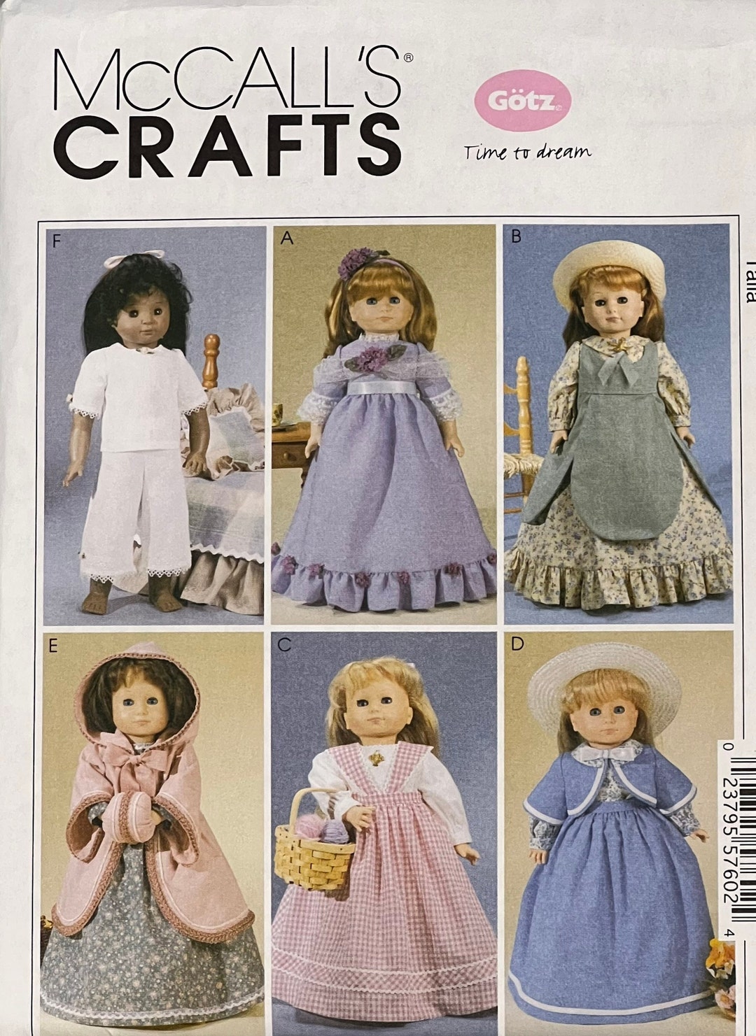 Doll Clothes Sewing Pattern, Historic Doll Dress, Shawl Bolero ...