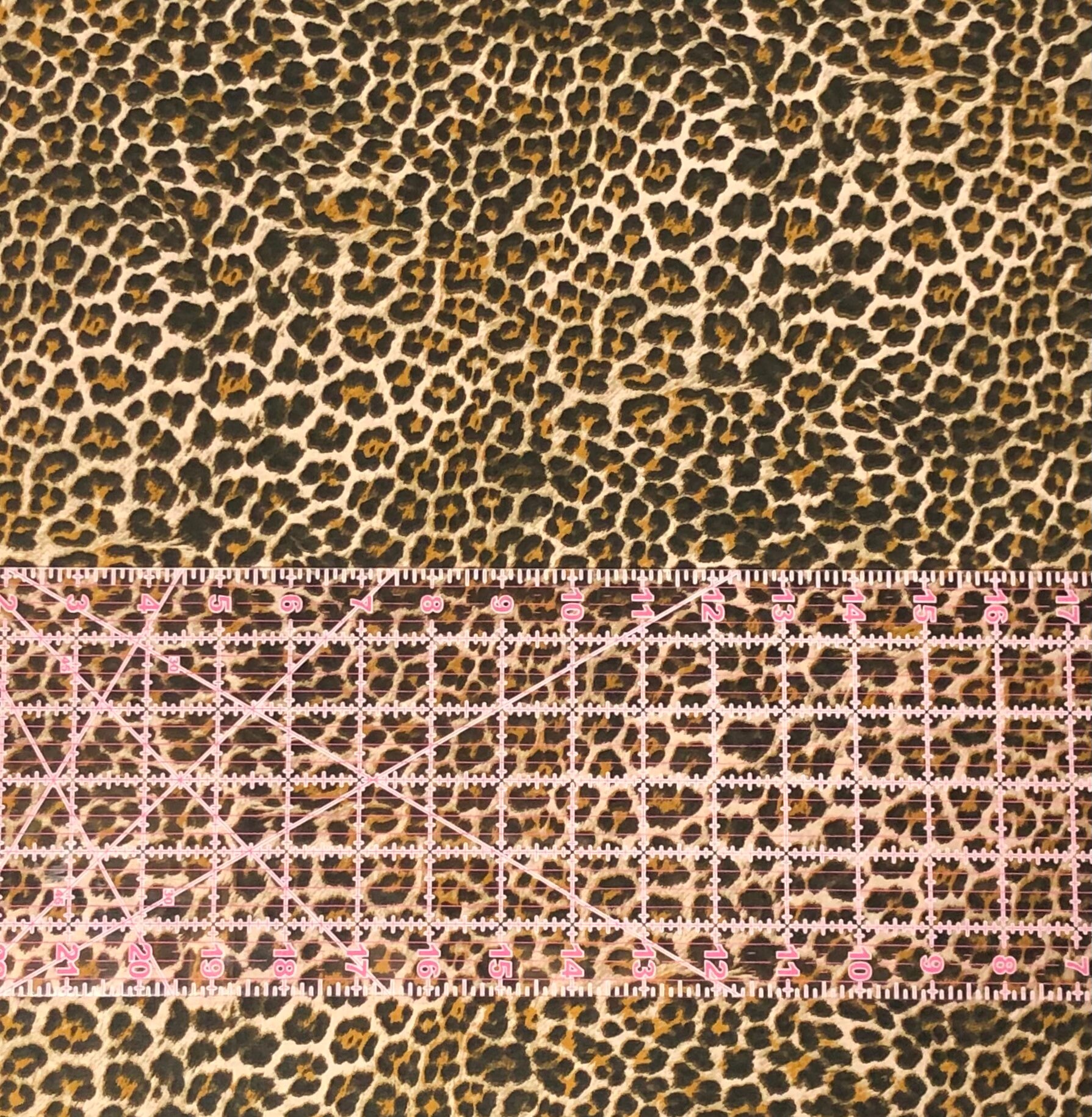 Cheetah Fabric by Half Yard Fat Quarter Brown Cheetah Cotton - Etsy