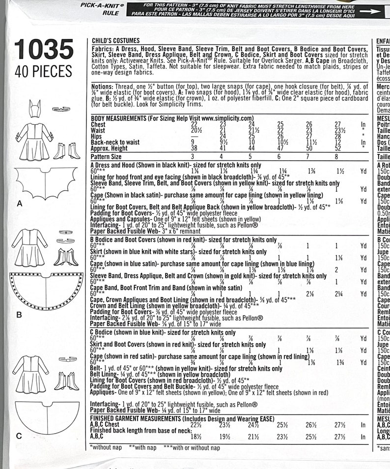 Wonder Woman Sewing Pattern Batgirl Supergirl Costume Child - Etsy