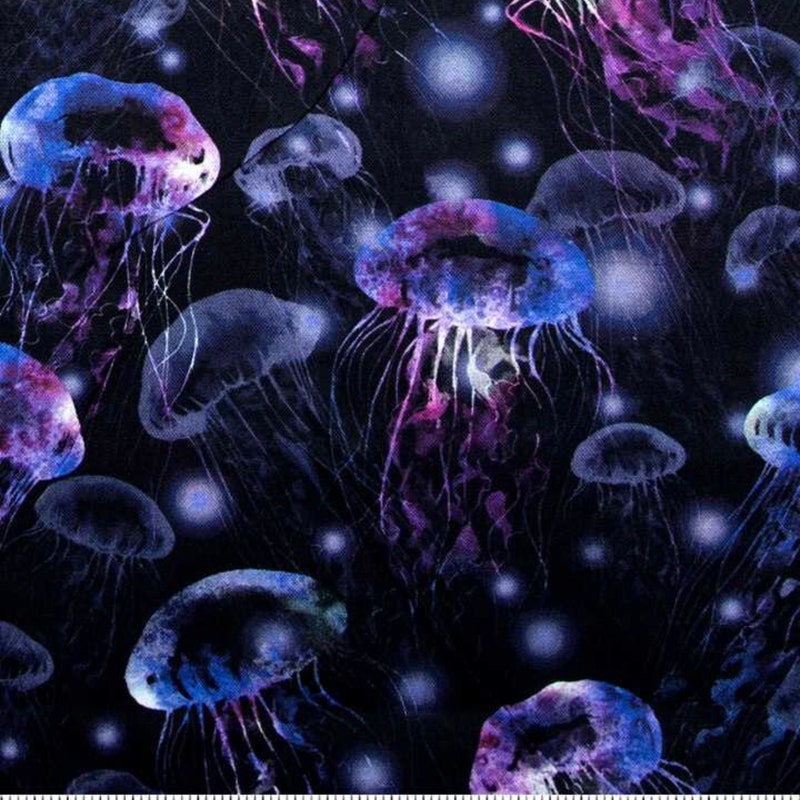 Jellyfish Fabric - Etsy