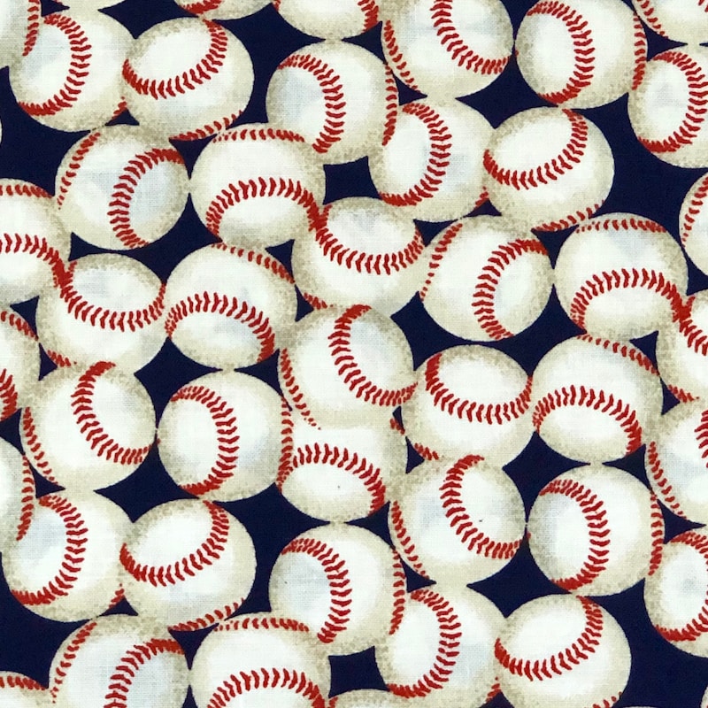 Baseball Fabric - Etsy