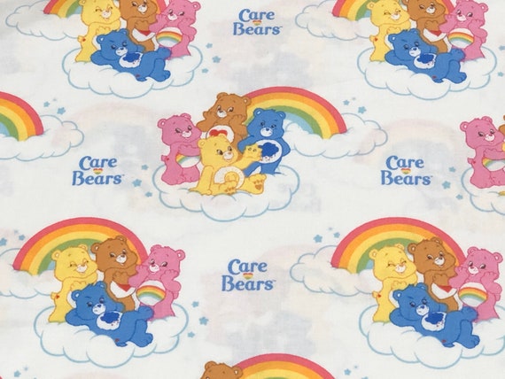 Care Bears Rainbow Fabric By Half Yard Fat Quarter Care | Etsy