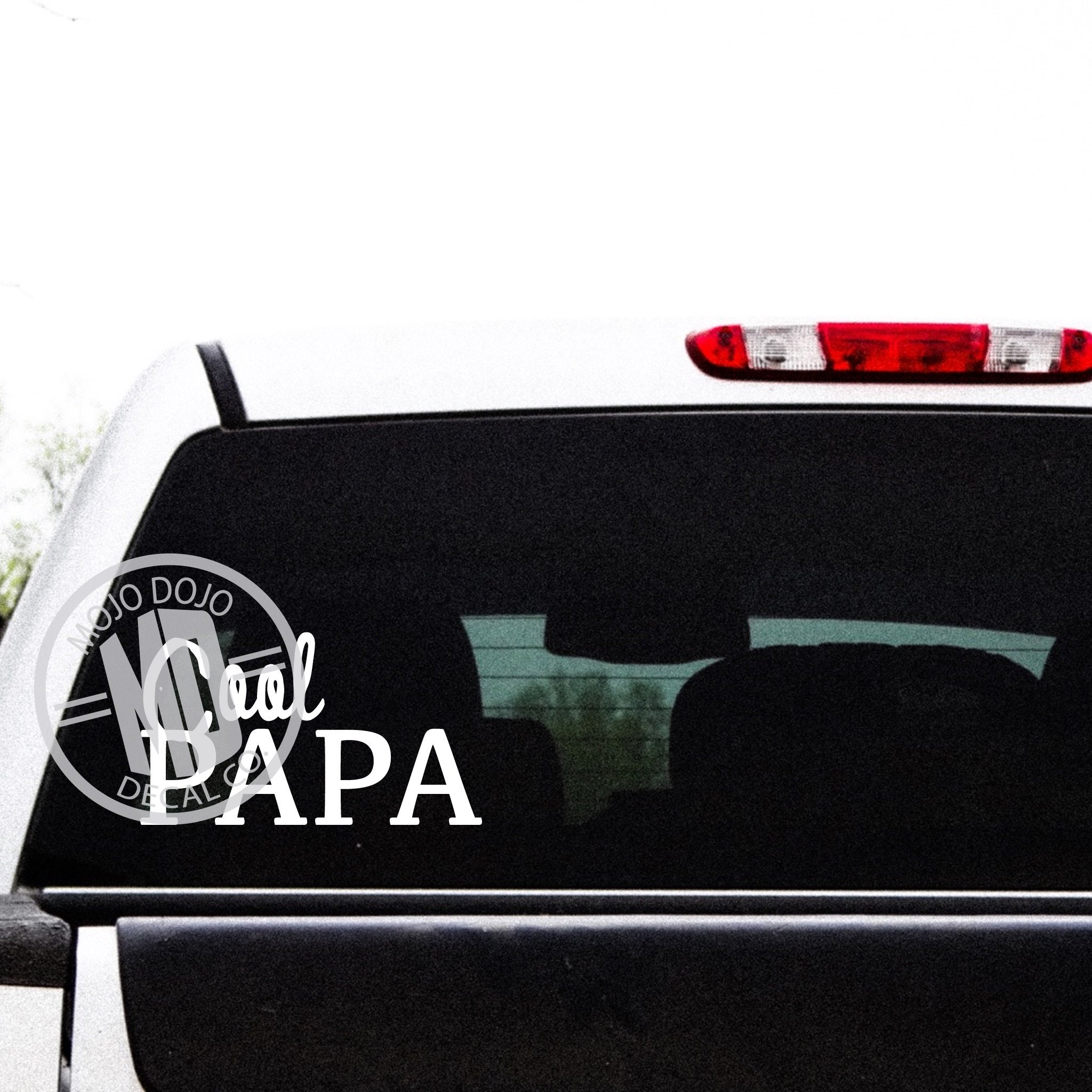Cool Papa Decal / Dad Decals / Father Decals / Father's | Etsy