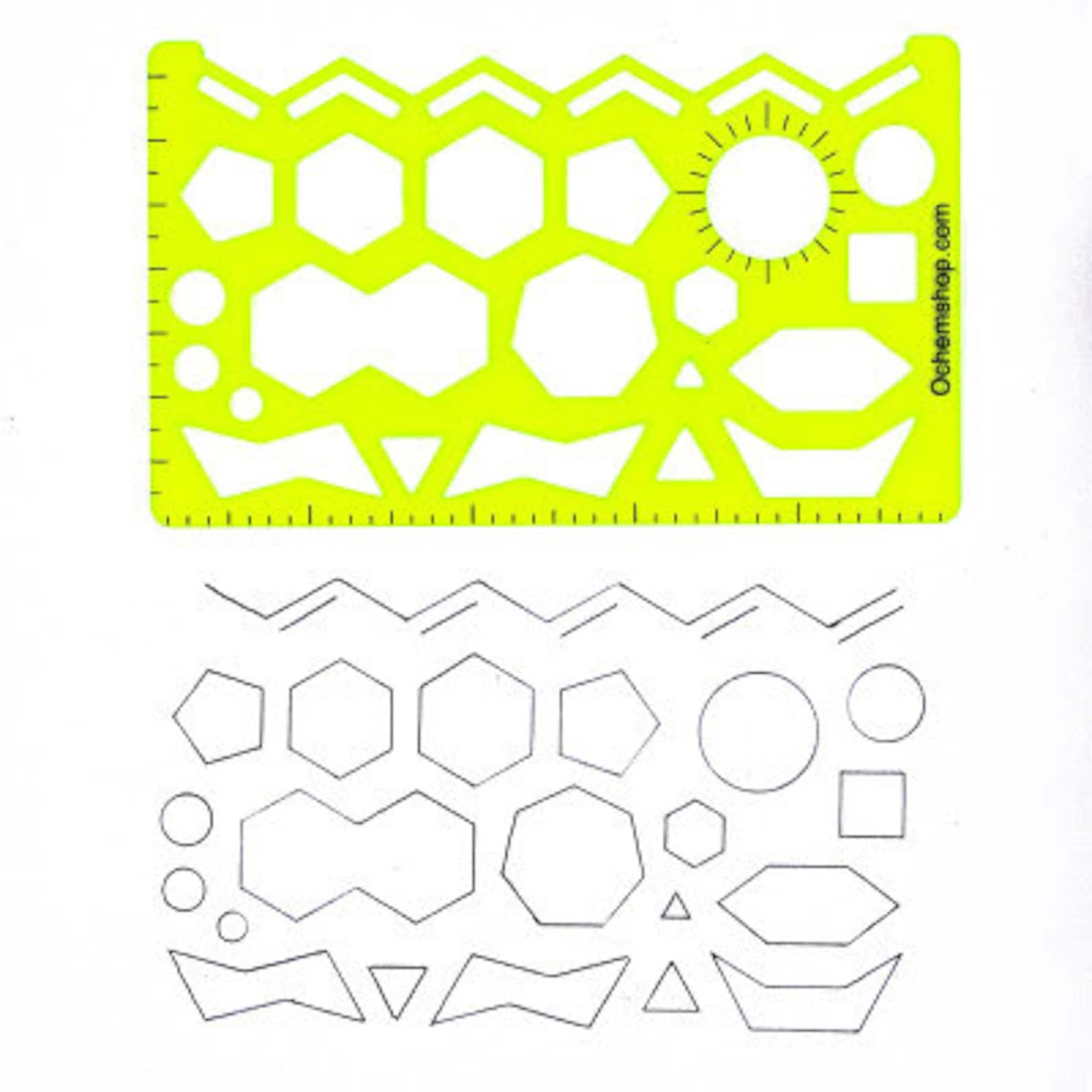 Science Stencil Chemistry Stencil Organic Chemistry Stencil Journaling ...