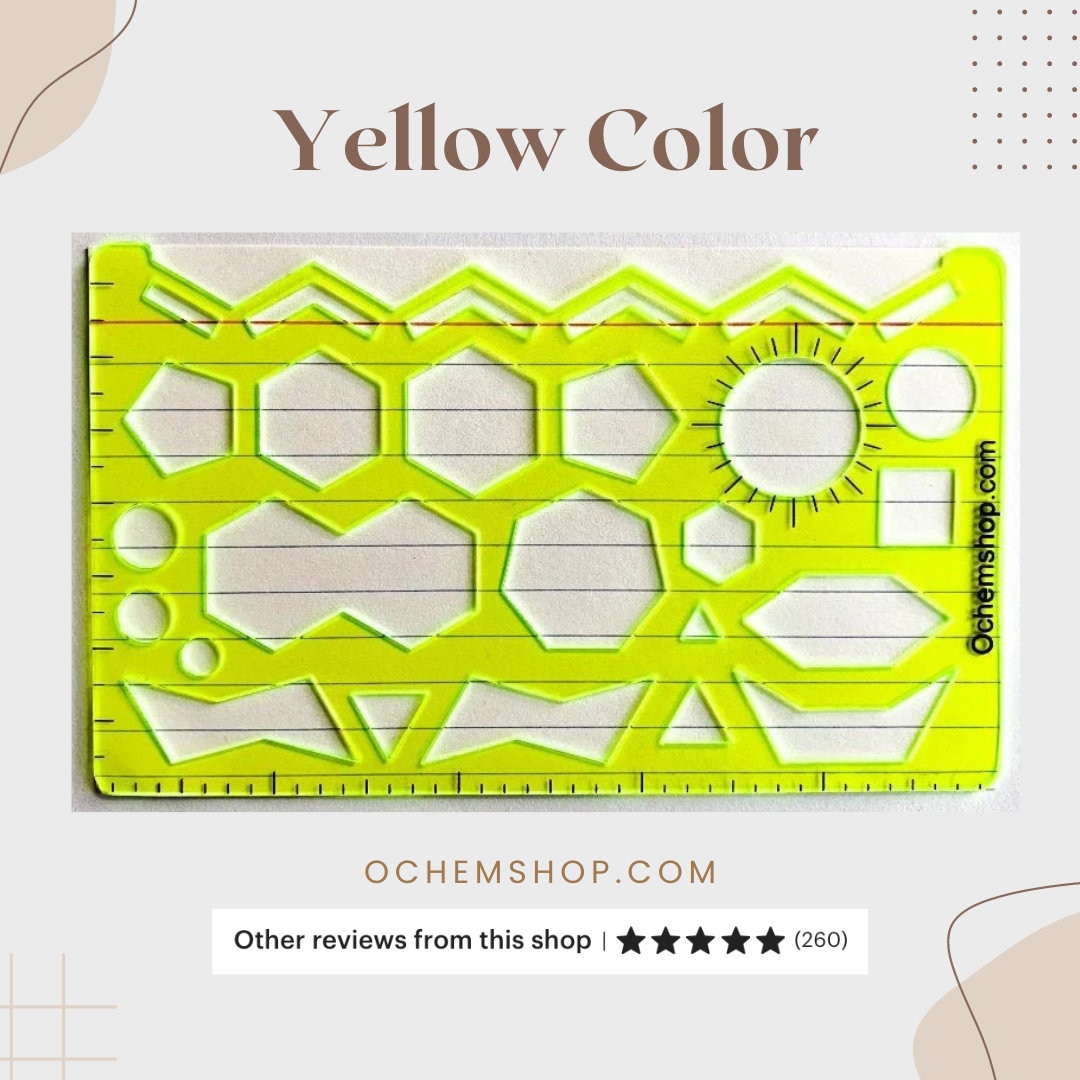 Science Stencil | Chemistry Stencil | Organic Chemistry Stencil ...