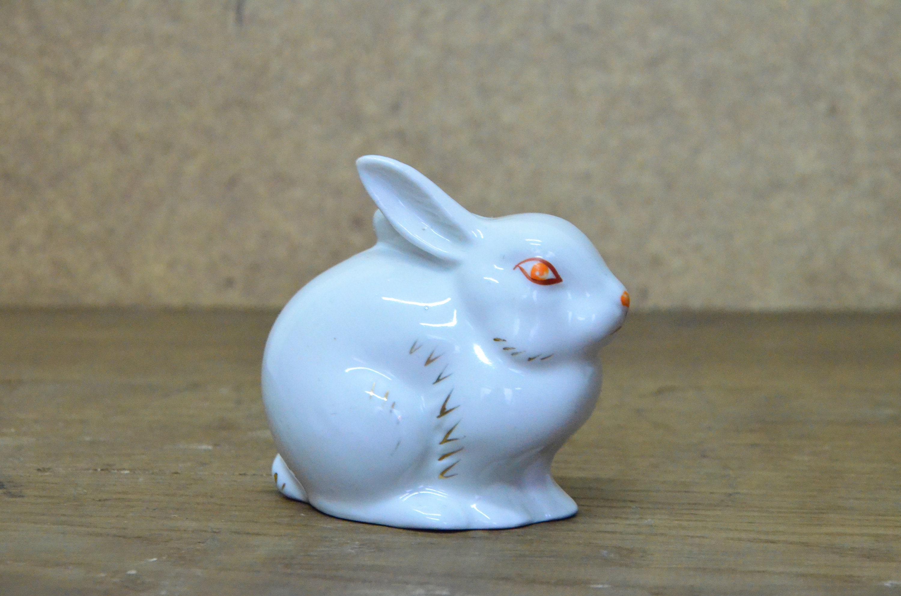 Figurine Hare Porcelain Hare Russian Hare Porcelain | Etsy