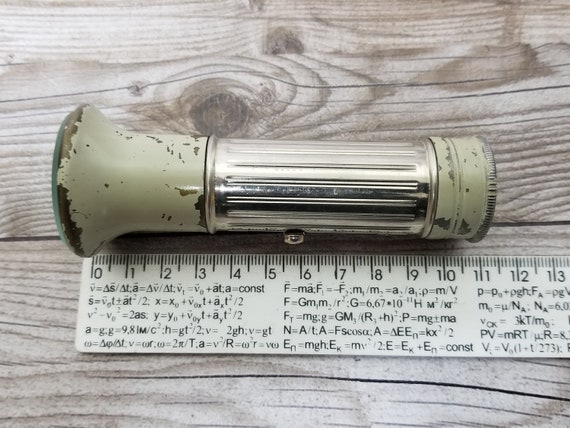 Made in the USSR, Bundeswehr lantern Old lantern Pocket lamp Lamp ...