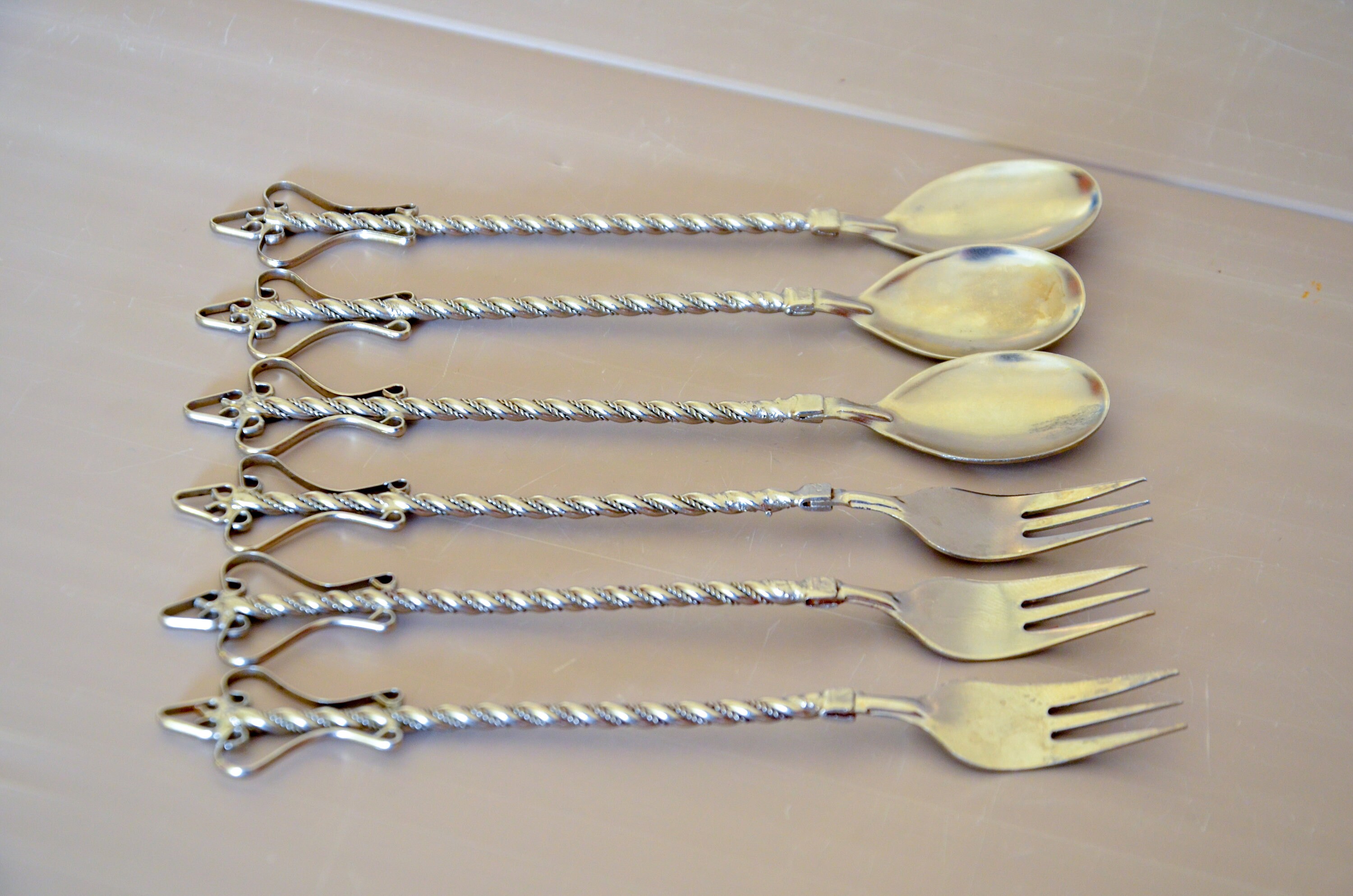 Antique Spoons Dessert Spoons Spoons a Set of Spoons - Etsy