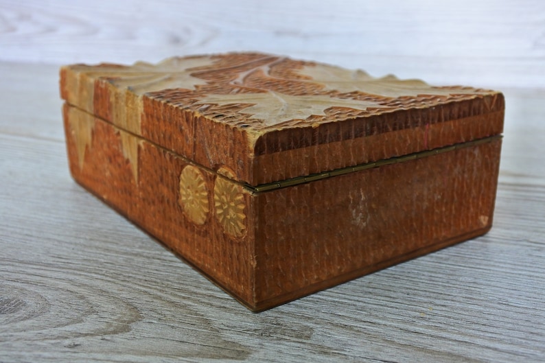 Handmade Casket Carved Casket Wooden Casket Casket Vintage - Etsy