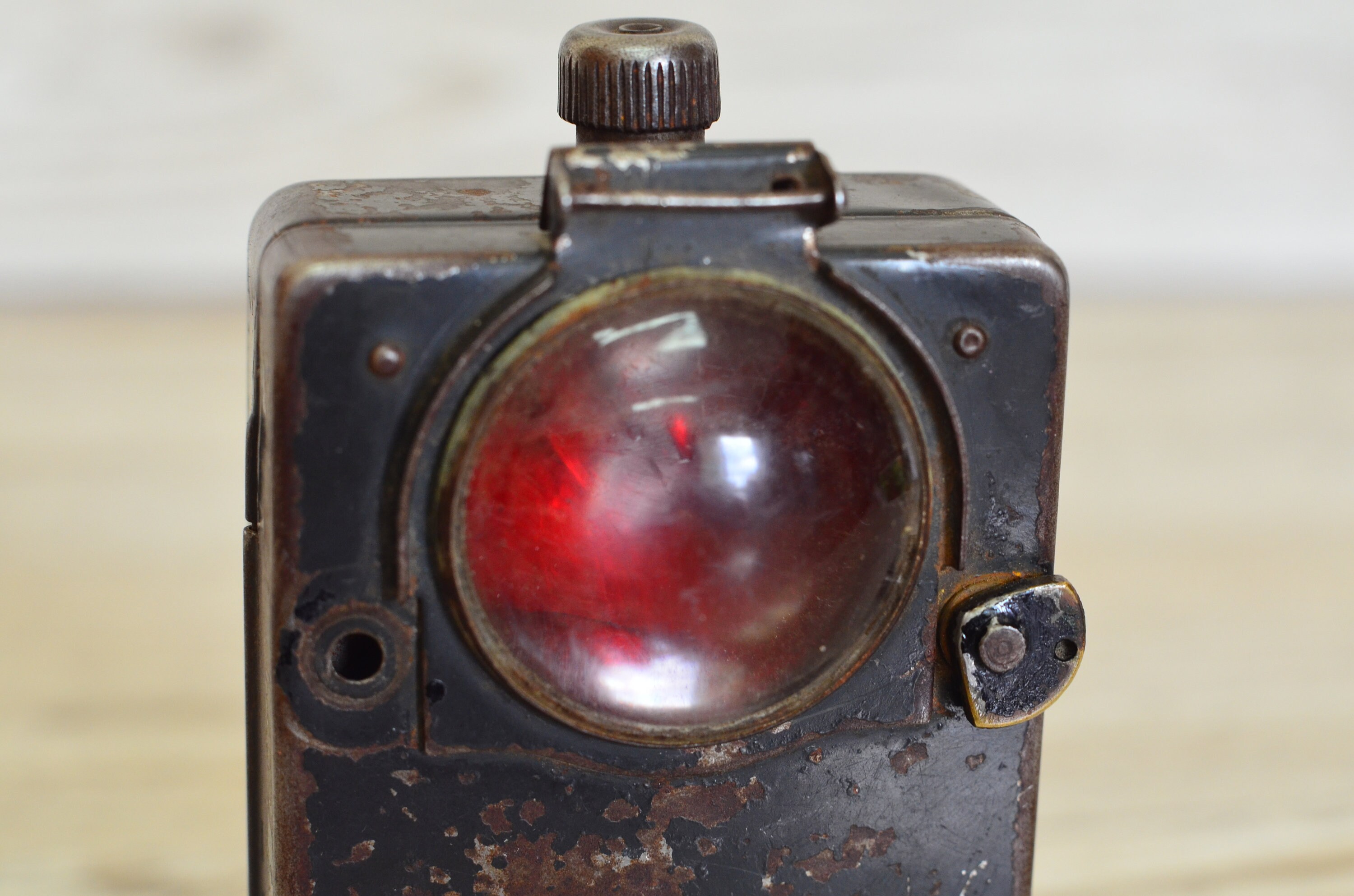 Made in the USSR, Bundeswehr lantern Old lantern Pocket lamp Lamp ...