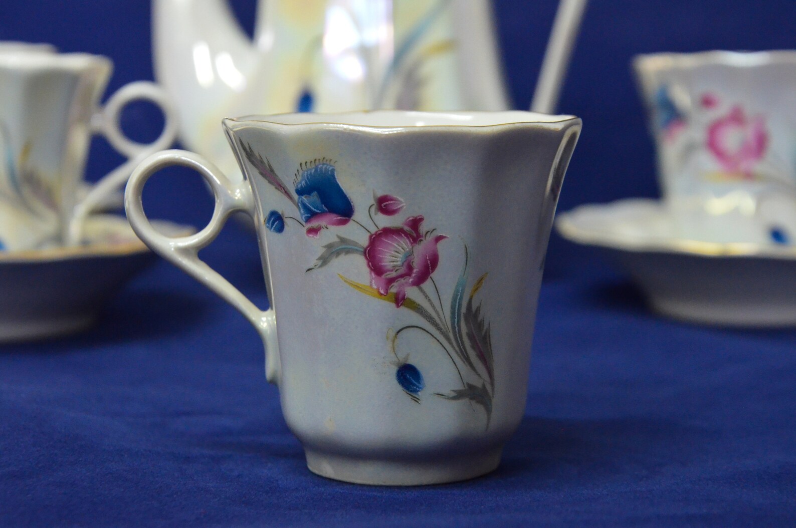 Coffee Set Coffee Set Vintage Coffee Pot Ceramic Coffee - Etsy