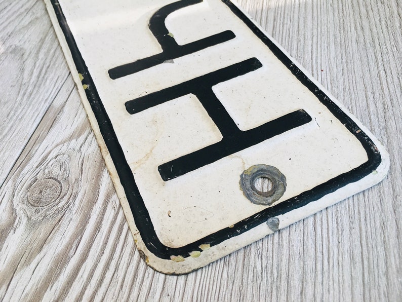 Soviet License Plate Car License Plate Vintage USSR License - Etsy