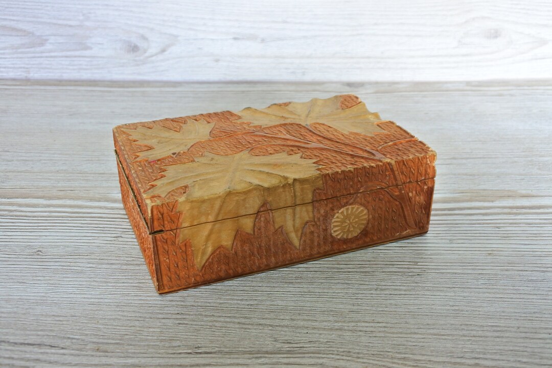 Handmade Casket Carved Casket Wooden Casket Casket Vintage - Etsy