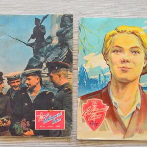 Soviet Warrior Magazine Literary Magazine Old Magazine - Etsy