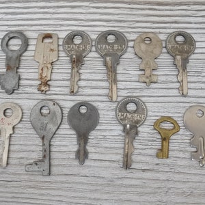 Metal Keys Vintage Keys Retro Keys Small Key Soviet Key a - Etsy