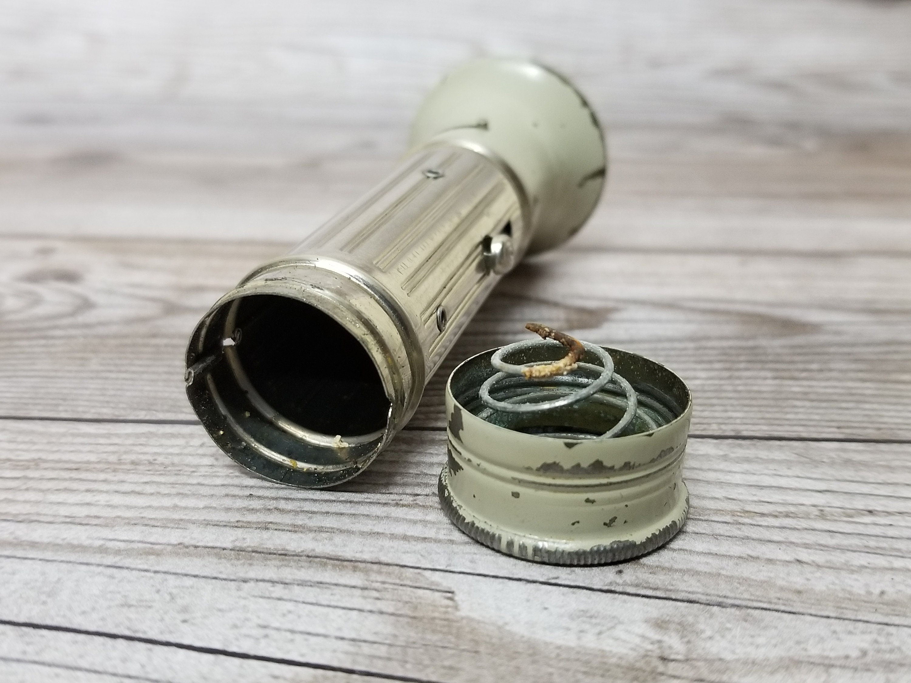 Made in the USSR, Bundeswehr lantern Old lantern Pocket lamp Lamp ...