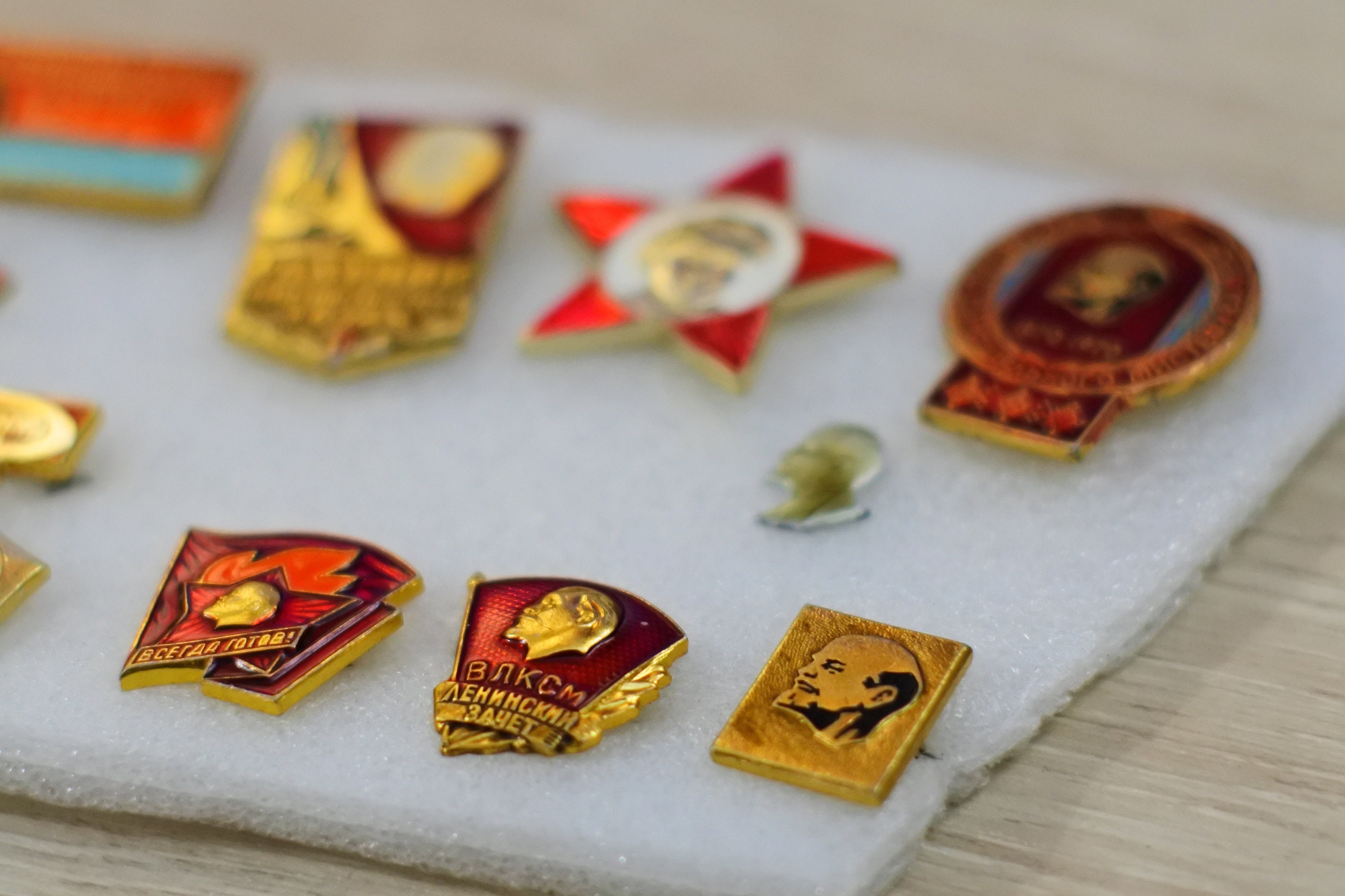 Soviet Badge USSR Badge Lenin Vintage Pins Retro Badges | Etsy