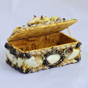 Soviet Jewelry Box Made of Shellsjewelry Box 1980s Vintage - Etsy