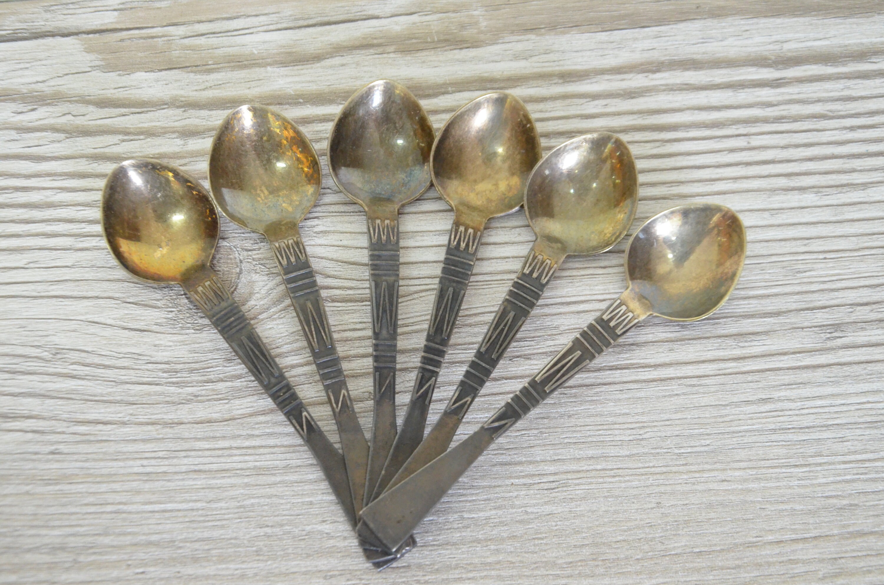 Antique spoons coffee spoons spoon set Soviet | Etsy