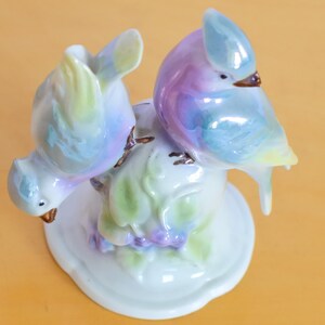 Antique Porcelain Figurine birds Porcelain of the - Etsy