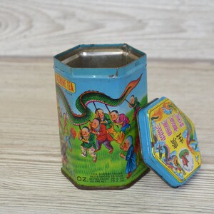 Collectible Tin Box Chinese Tea Chinese Tea Box Rare - Etsy