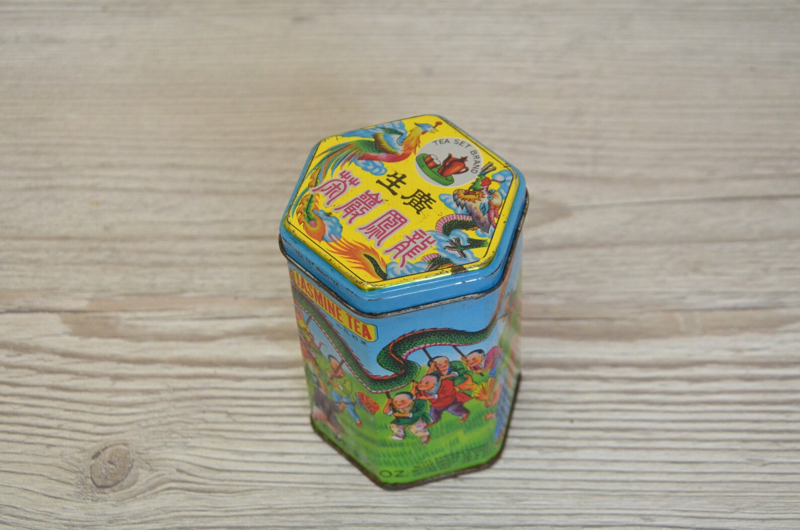 Collectible Tin Box Chinese Tea Chinese Tea Box Rare - Etsy