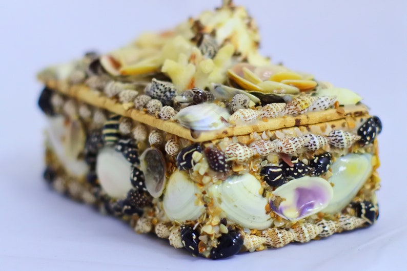 Soviet Jewelry Box Made of Shellsjewelry Box 1980s Vintage | Etsy