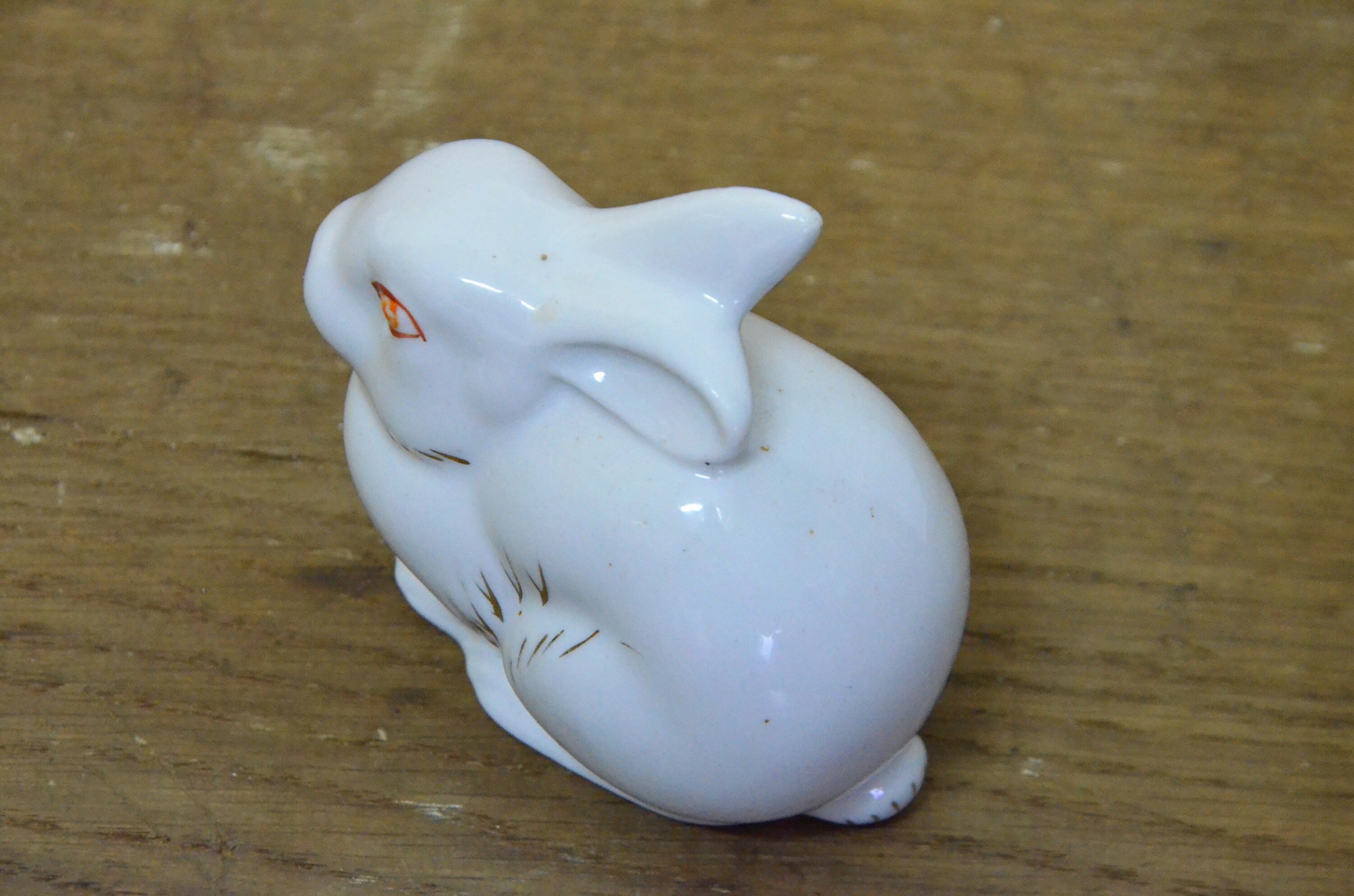 Figurine Hare Porcelain Hare Russian Hare Porcelain | Etsy