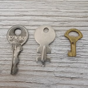 Metal Keys Vintage Keys Retro Keys Small Key Soviet Key a - Etsy