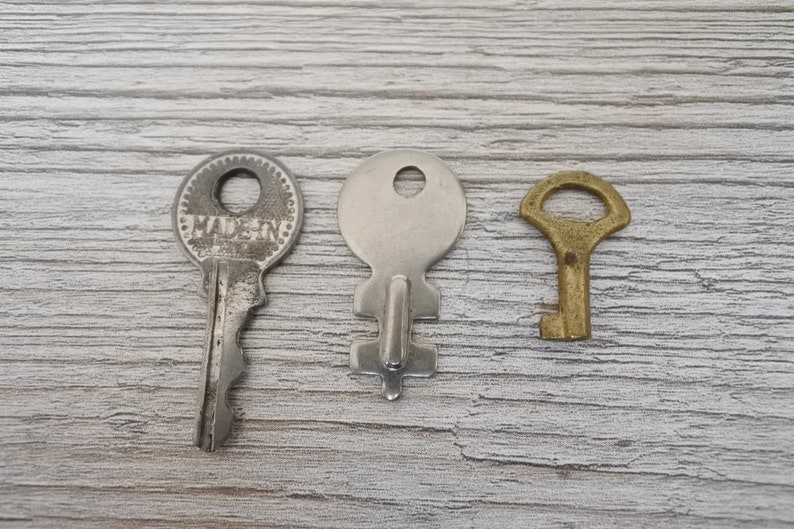 Metal Keys Vintage Keys Retro Keys Small Key Soviet Key a - Etsy