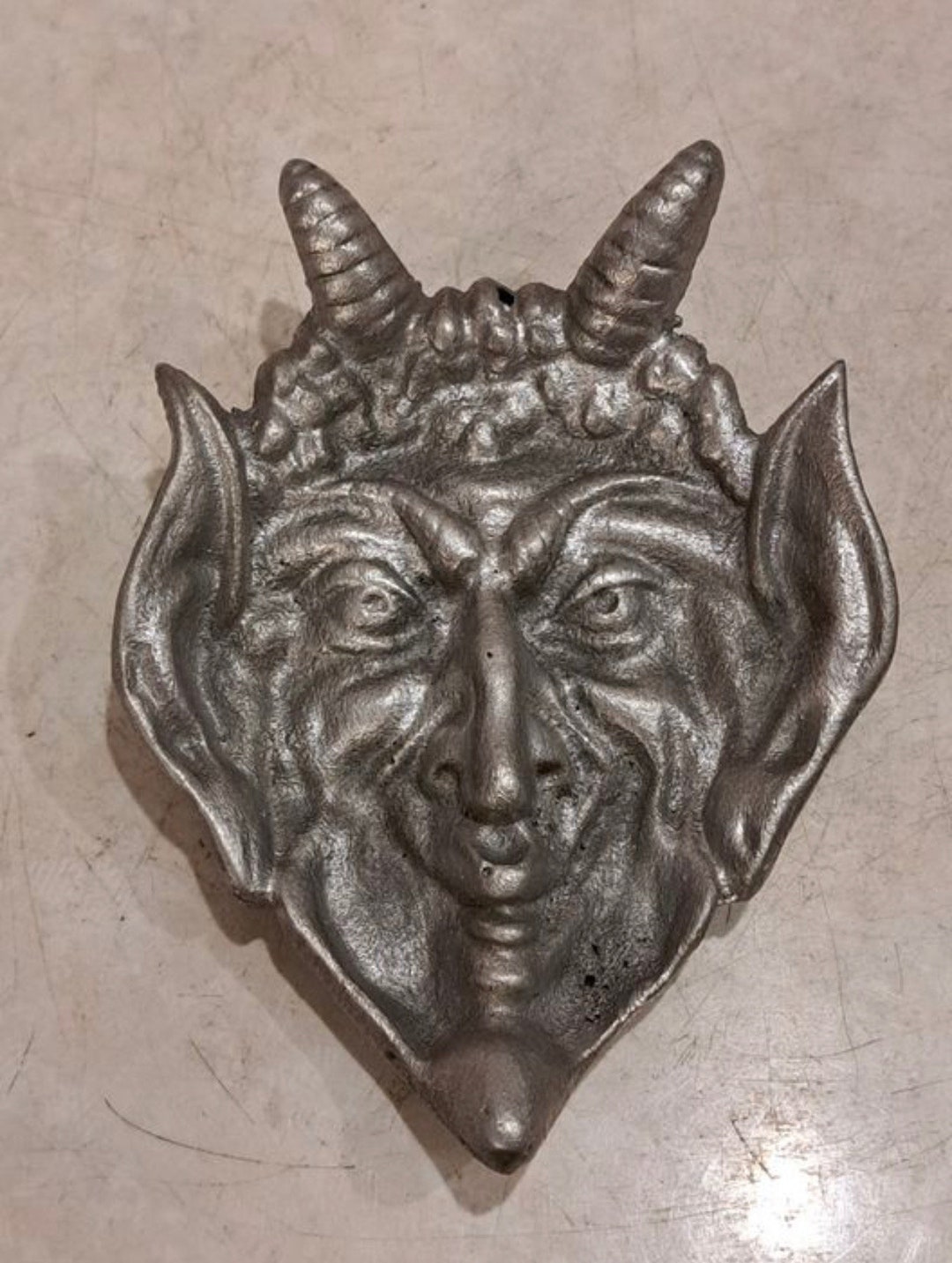 Old Ashtray, Vintage Soviet Metal Ashtray - Devil, Mephistopheles. USSR ...