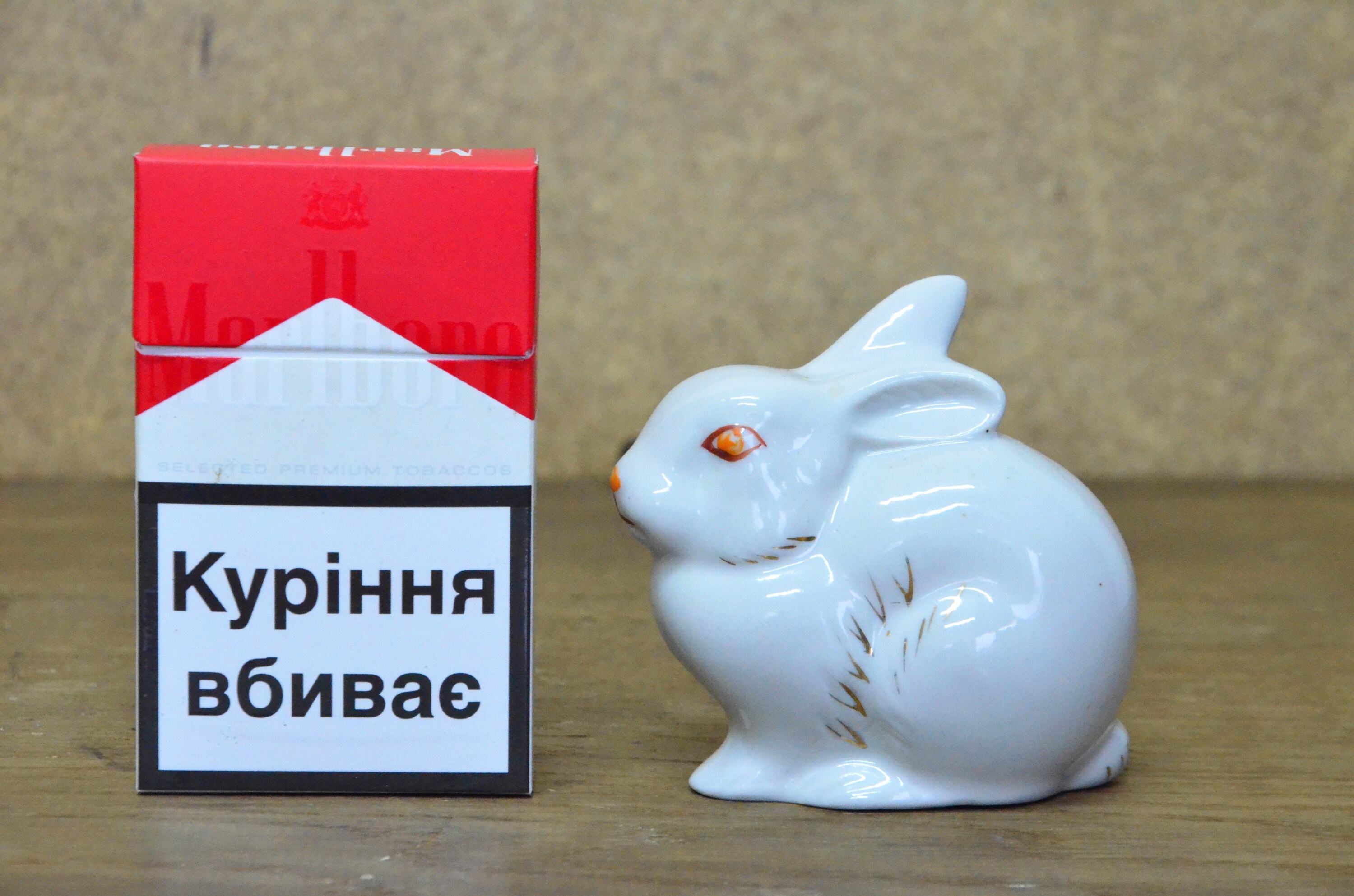 Figurine Hare Porcelain Hare Russian Hare Porcelain | Etsy