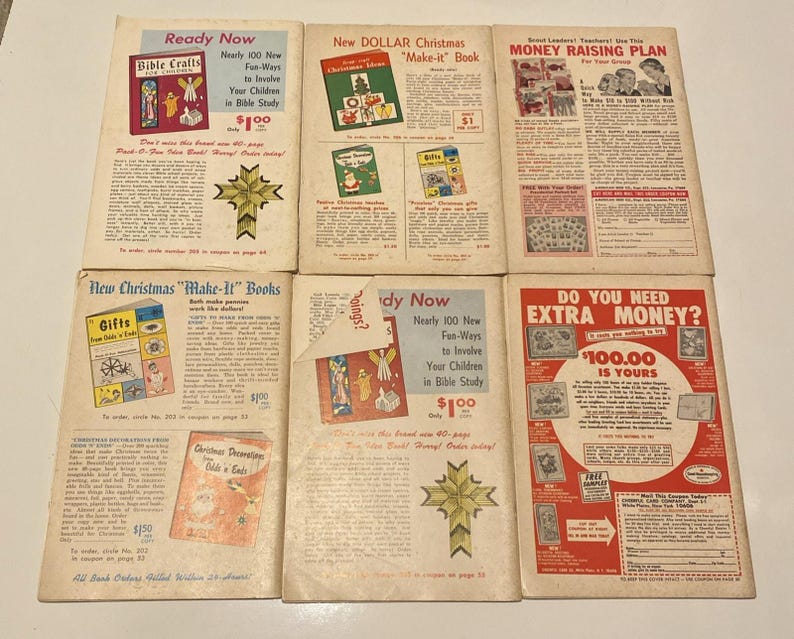 6 PACK*O*FUN Scrap Craft Magazines - VINTAGE 1968 - Complete - Etsy