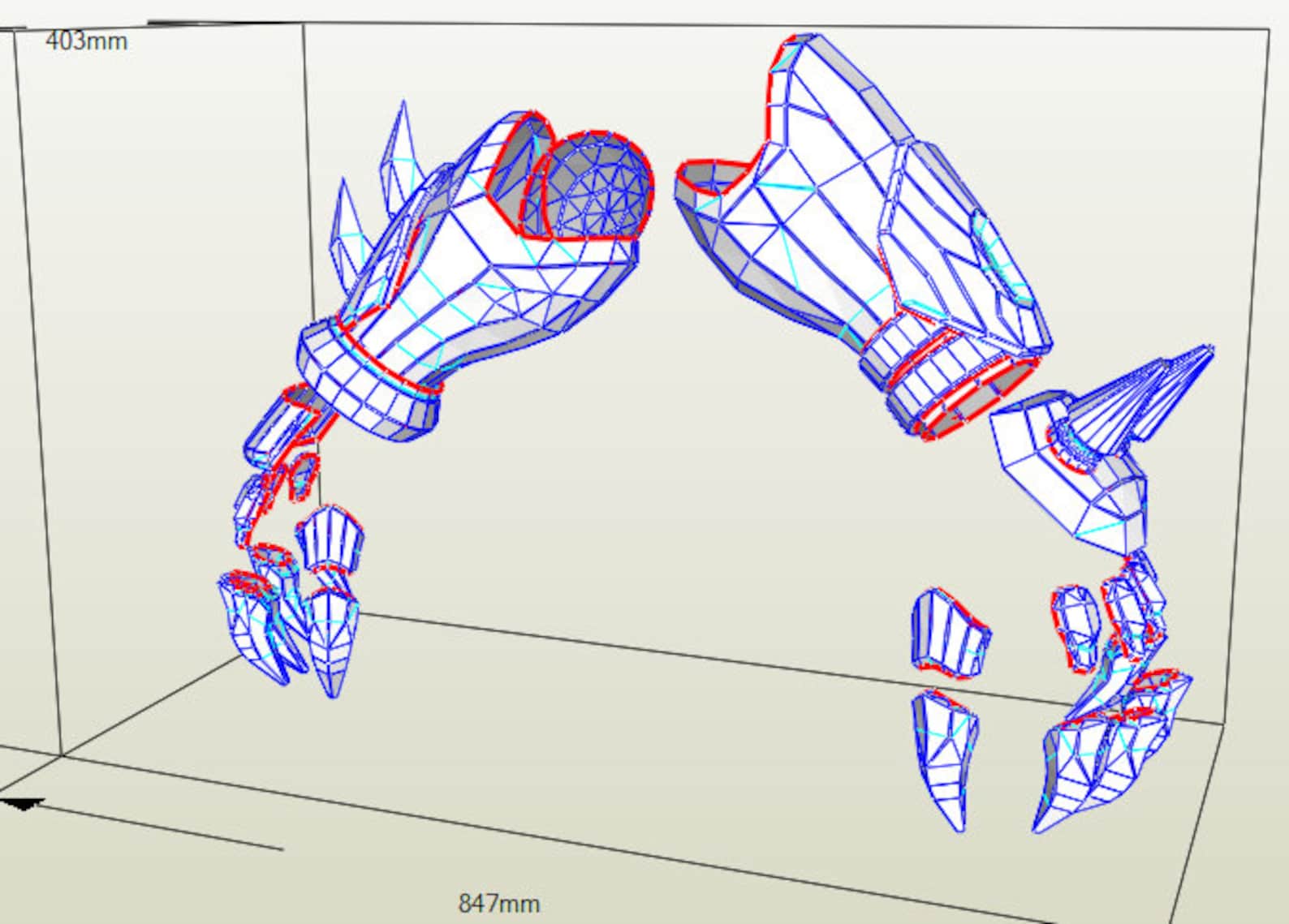 Overwatch Reaper Arms Pepakura Papercraft .PDO .PDF File - Etsy