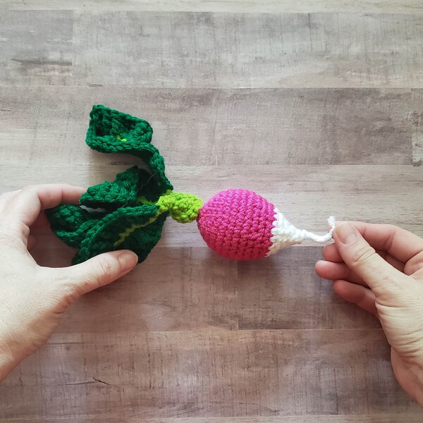 Crochet Radish - Etsy