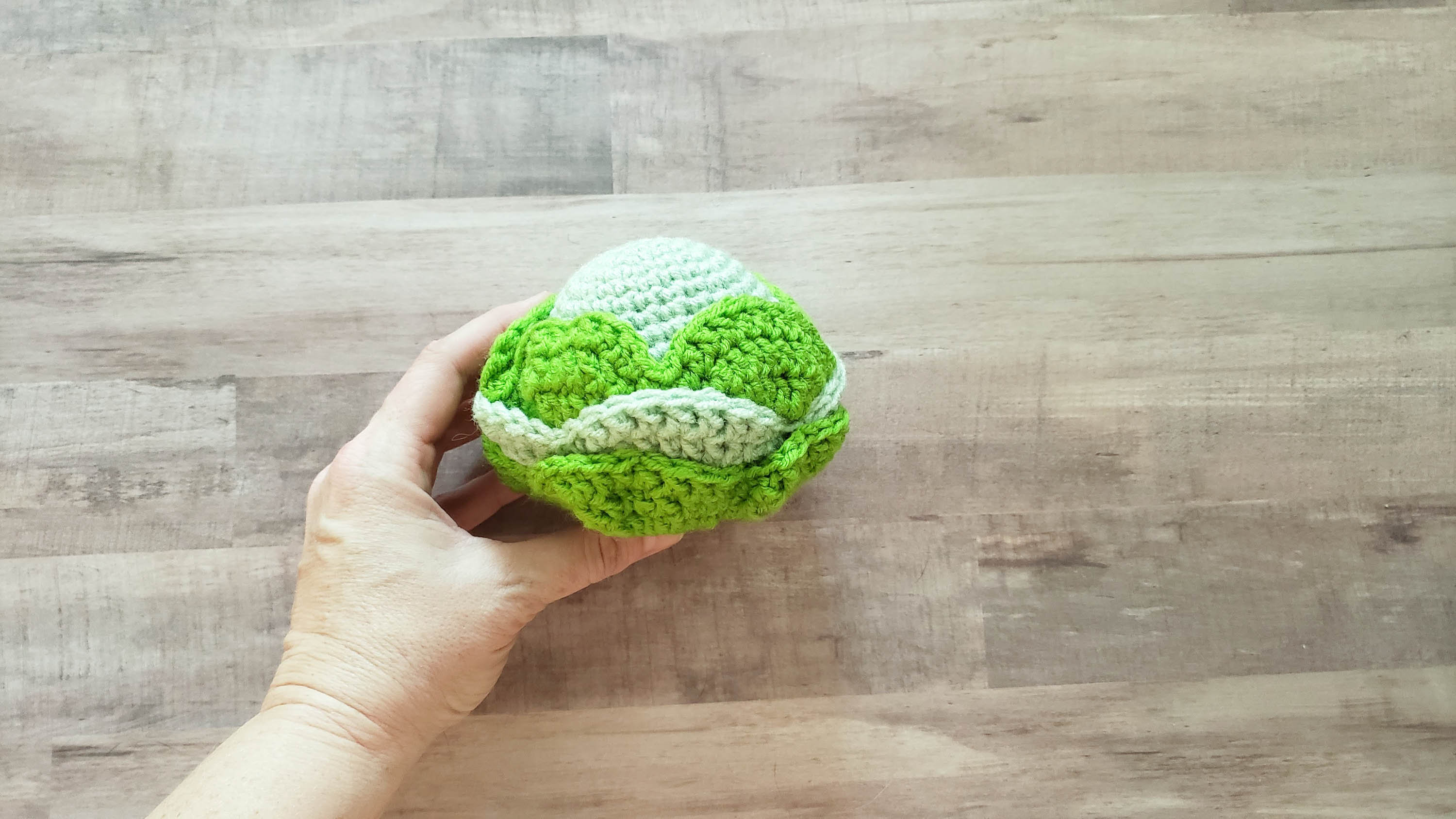 Cabbage Play Food Pretend Food Crochet Cabbage Toy Food - Etsy