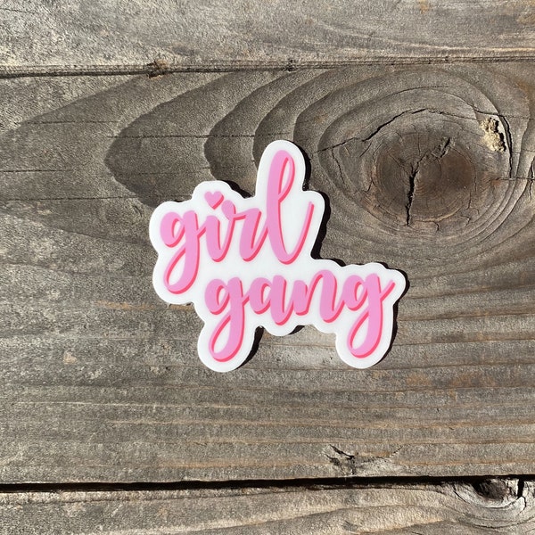 Girl Gang Sticker - Etsy