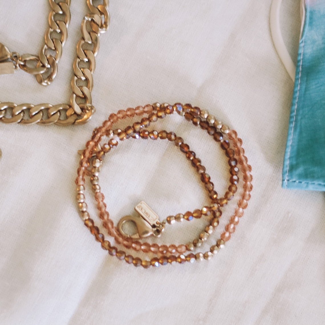 Women Face Mask Chain / Fashion Chain for Face Mask - Etsy