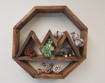 Octagon shelf | Etsy