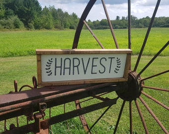 Harvest signs | Etsy