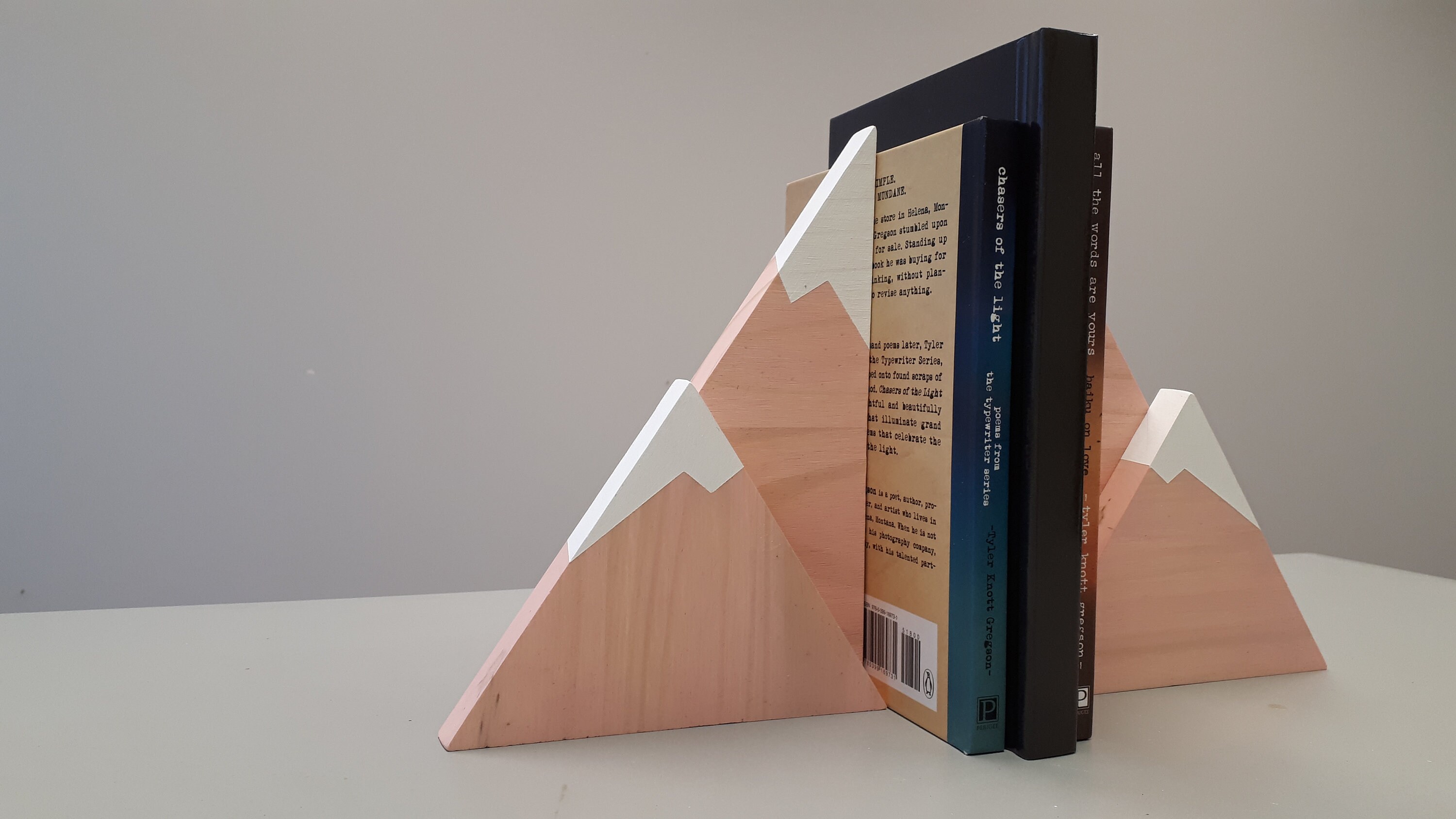 Mountain Bookends Adventure Decor Woodland Nursery - Etsy Canada
