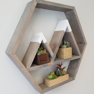 Hexagon Adventure Shelf - Etsy